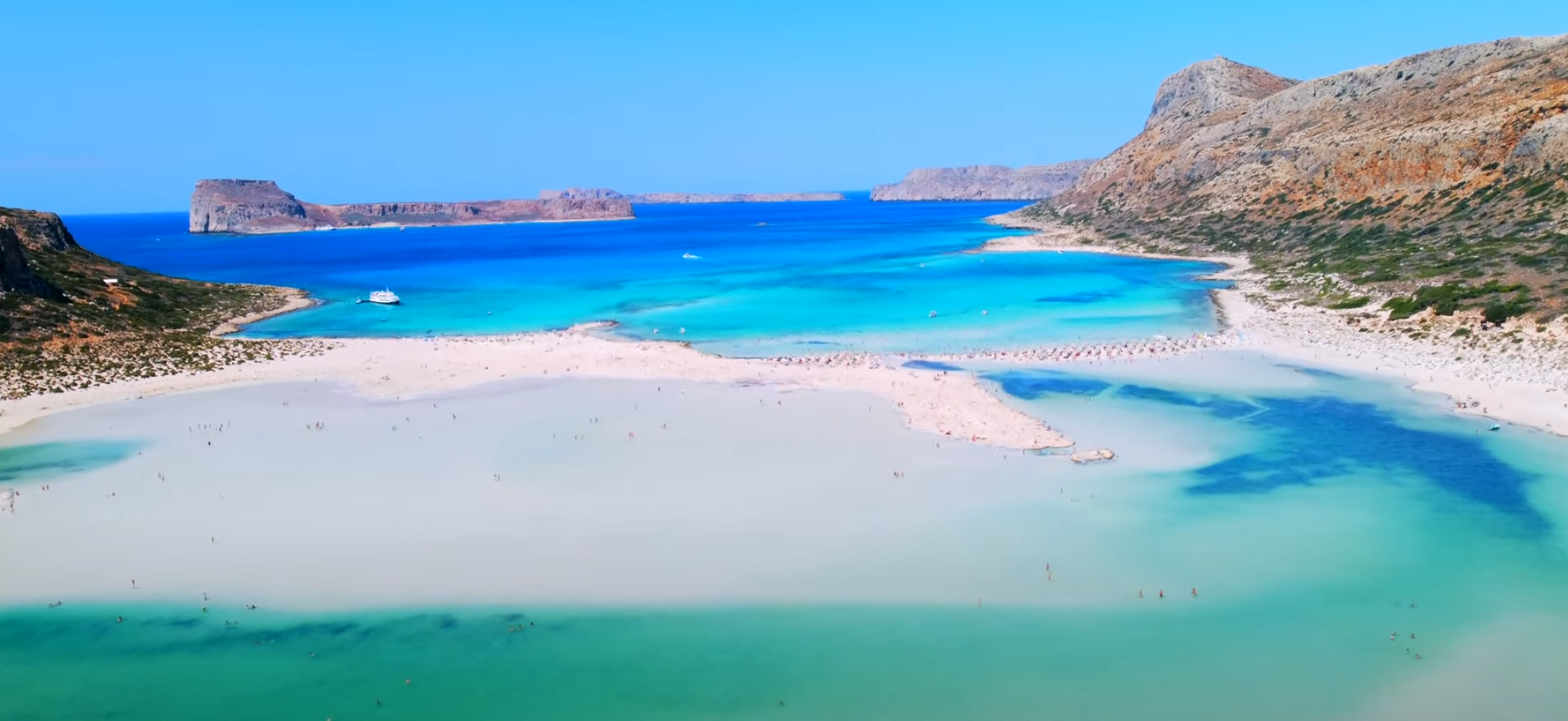 Les 25 plus belles plages de Crète (lagon, eau crystalline, sable fin)